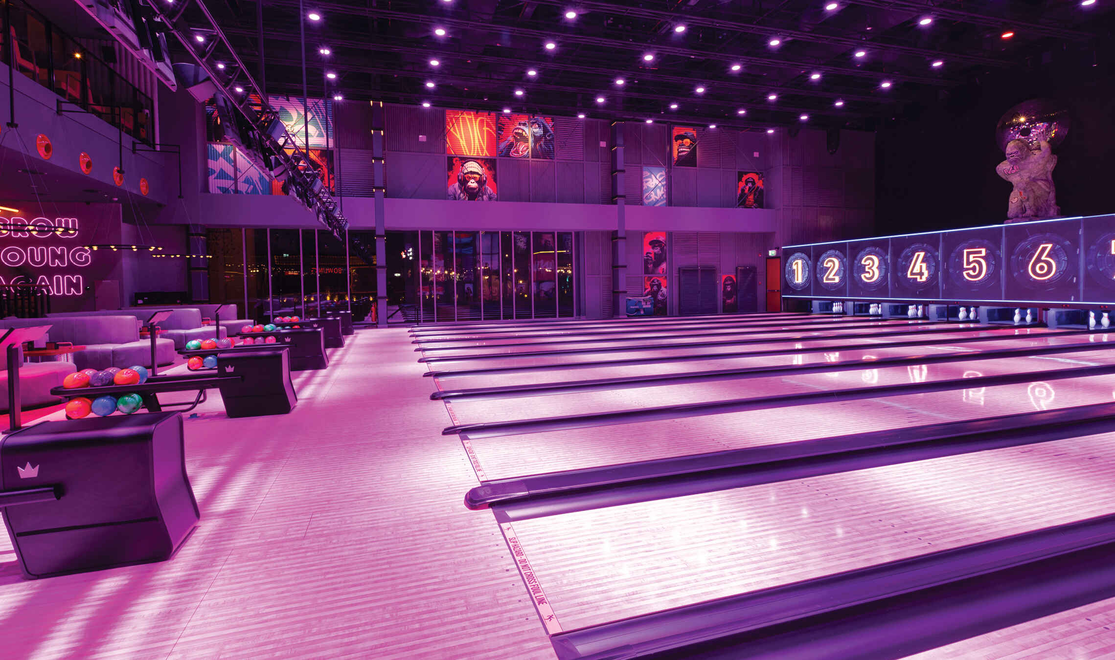 Brass Monkey Citywalk - Dubai, UAE | Brunswick Bowling