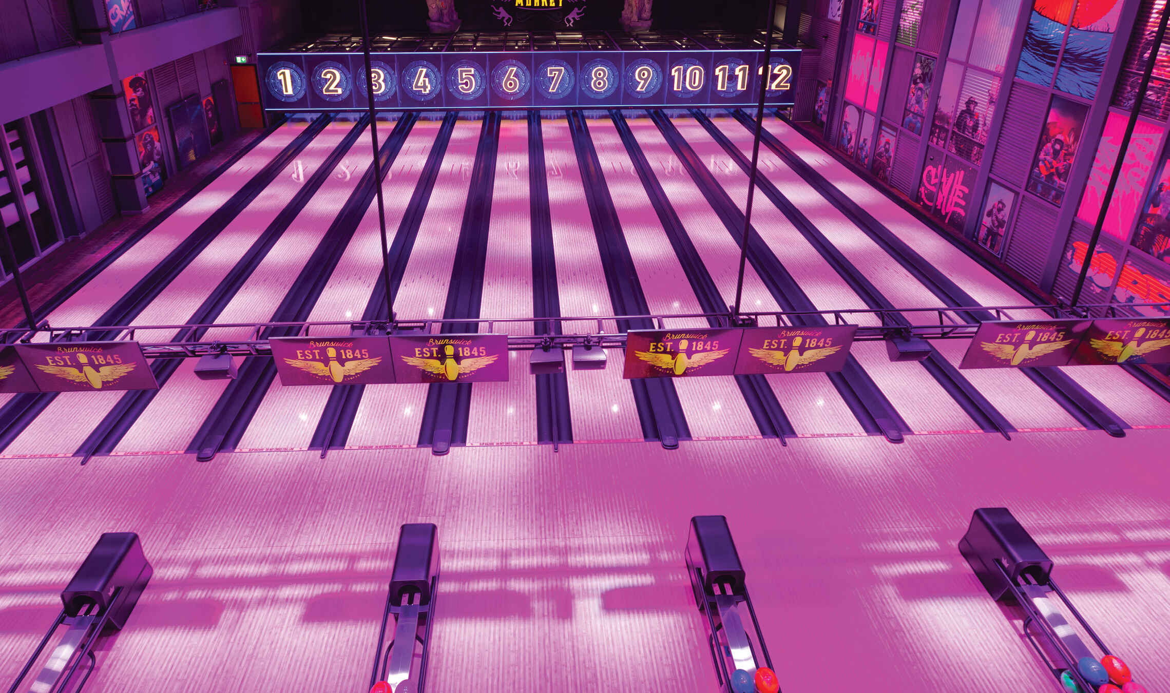 Brass Monkey Citywalk - Dubai, UAE | Brunswick Bowling