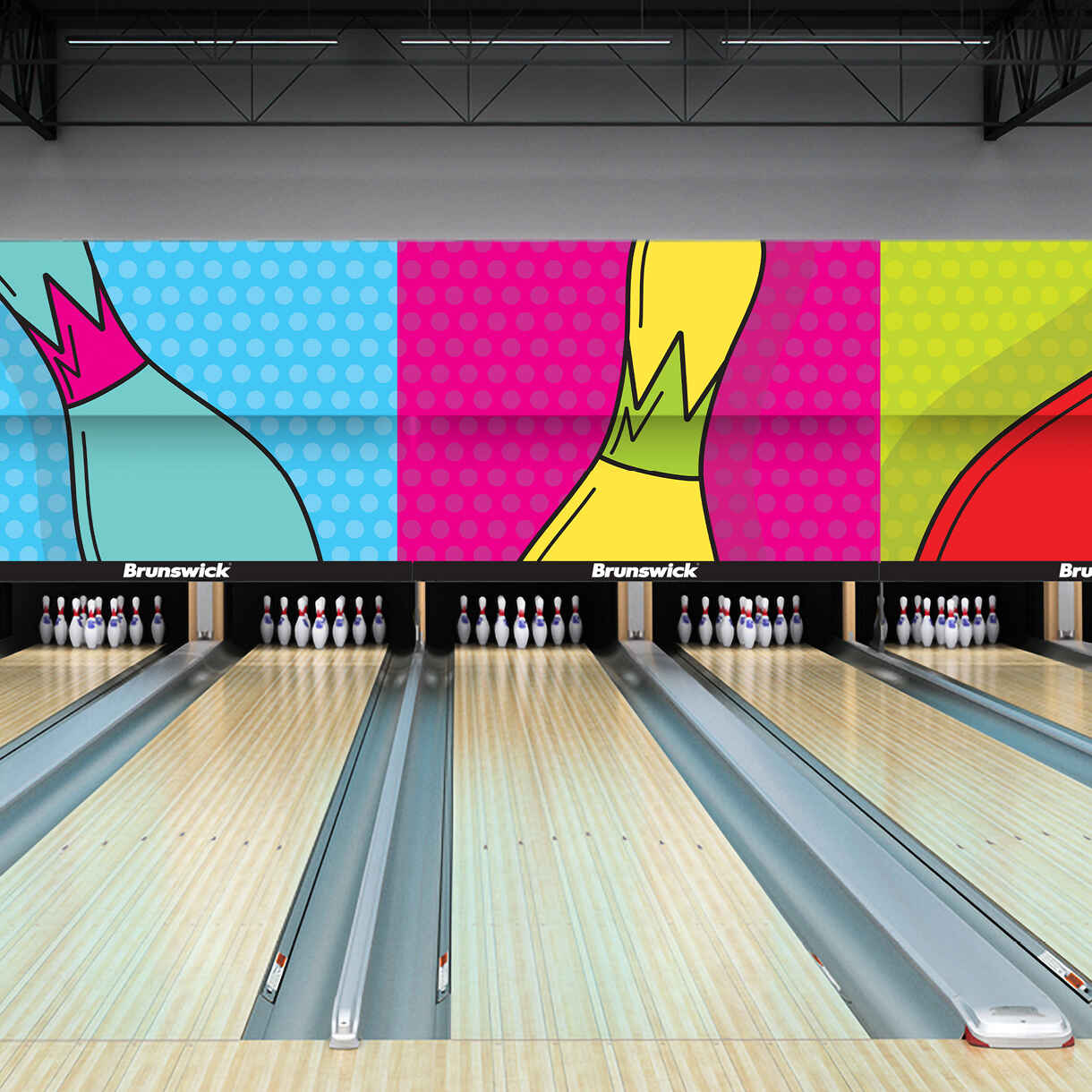 Pin Pop Art | Brunswick Bowling